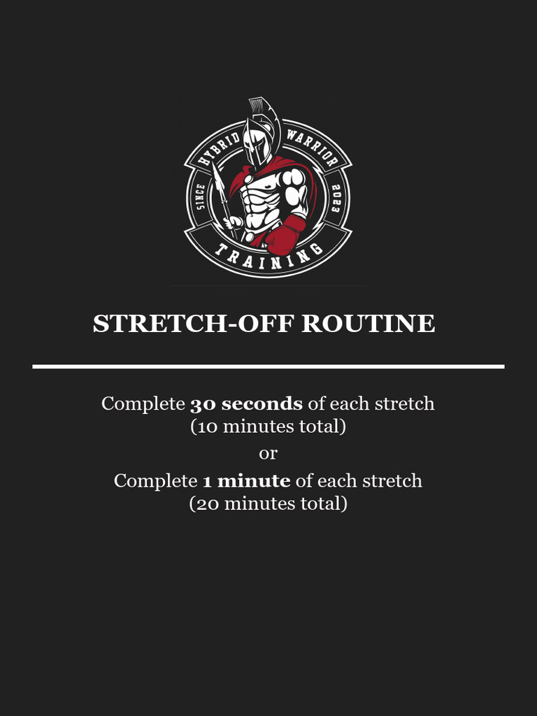 HWT Stretch-Off Routine | PDF