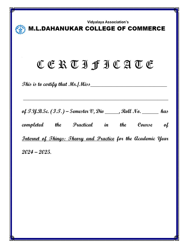Certificate Practical TY | PDF | Computing | Information Technology