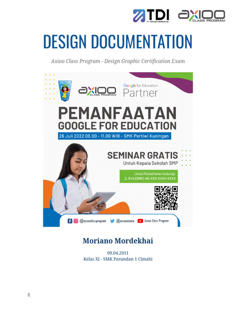 Contoh Acp Design Documentation | PDF