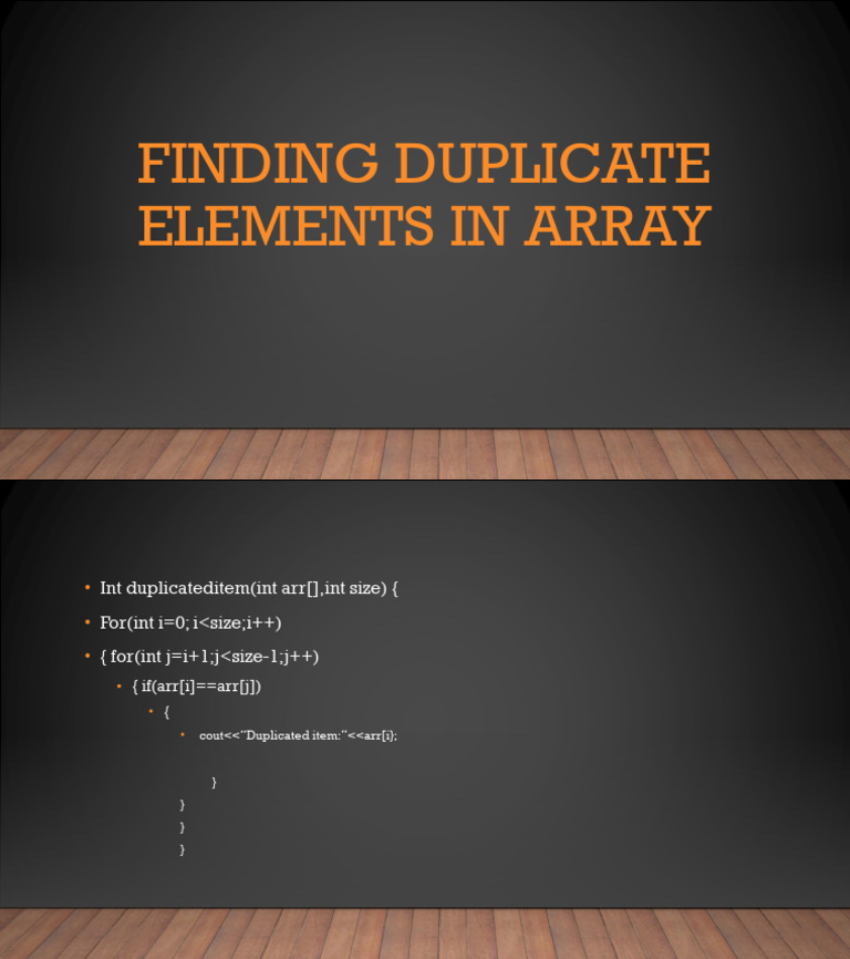 Combining 4 Array and Finding Unique Element | PDF