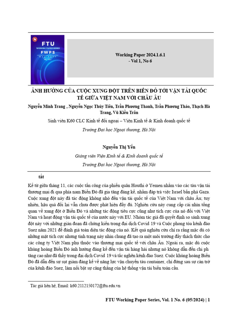 FWPS Vol 1 No 6 Paper 1 | PDF