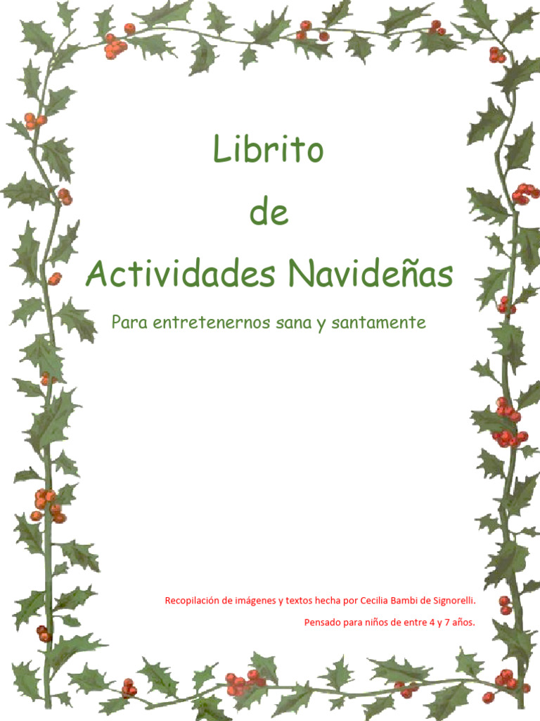 Navidad Actividades Variadas | PDF | Navidad | Jesús