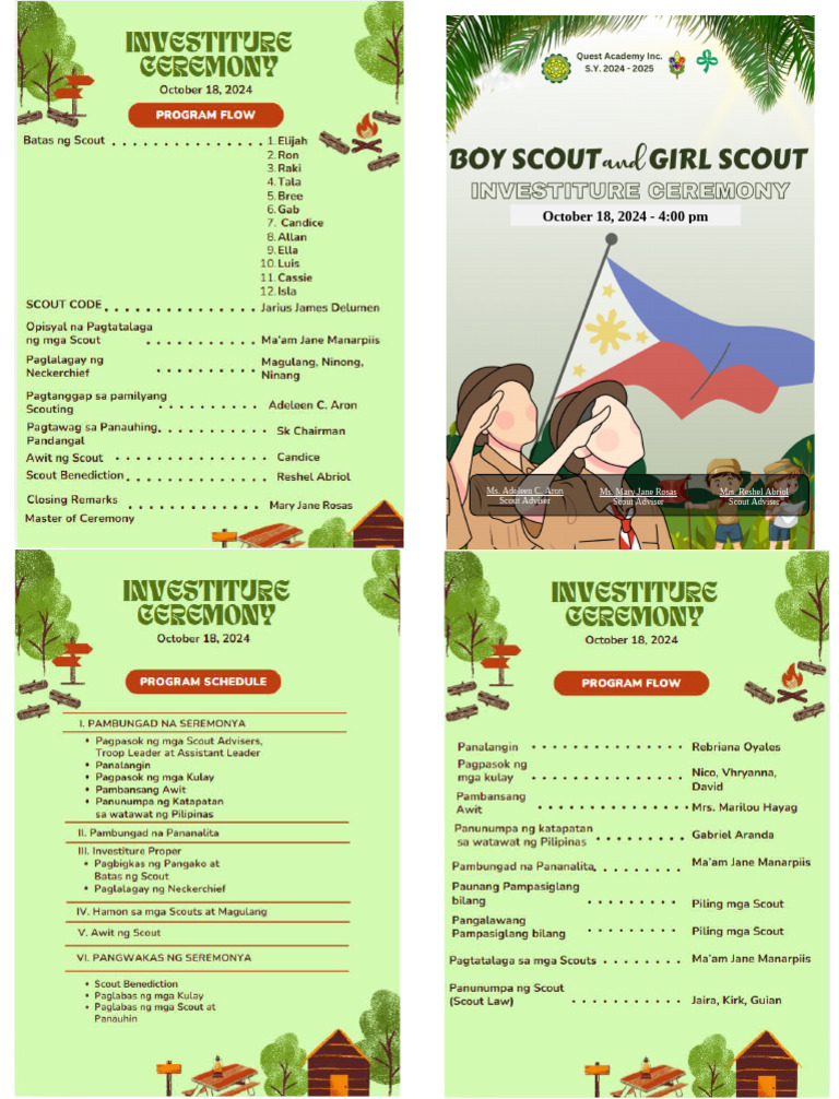 Program For Scouting | PDF
