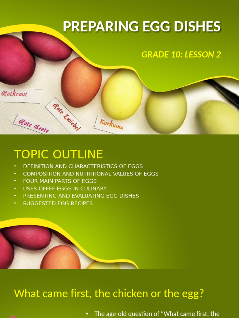 Mastering Egg Dishes: Techniques & Recipes | PDF | Cooking | Yolk