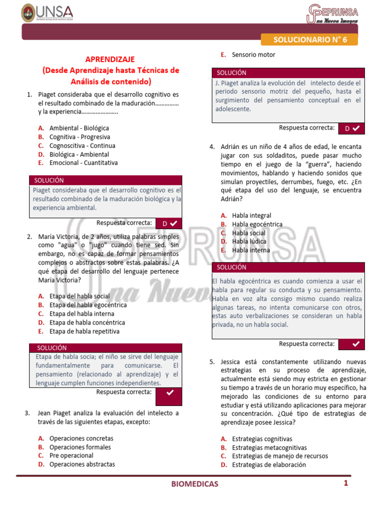 Clase 7 | PDF | Aprendizaje | Teoría del aprendizaje (educación)