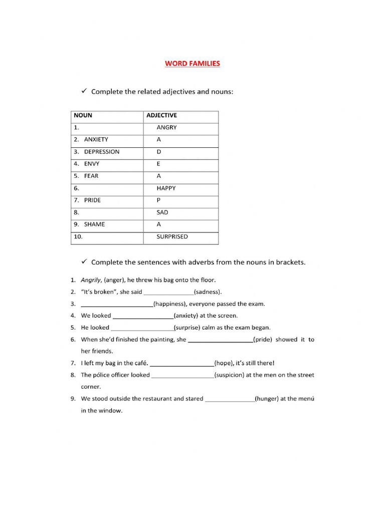 Worksheet 252289 | PDF