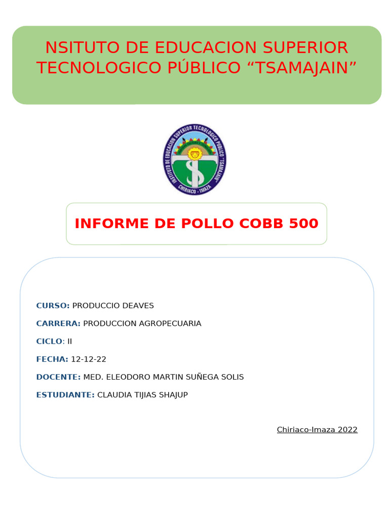 Informe de Claudia | PDF | Alimentos Informe de Claudia | PDF | Alimentos