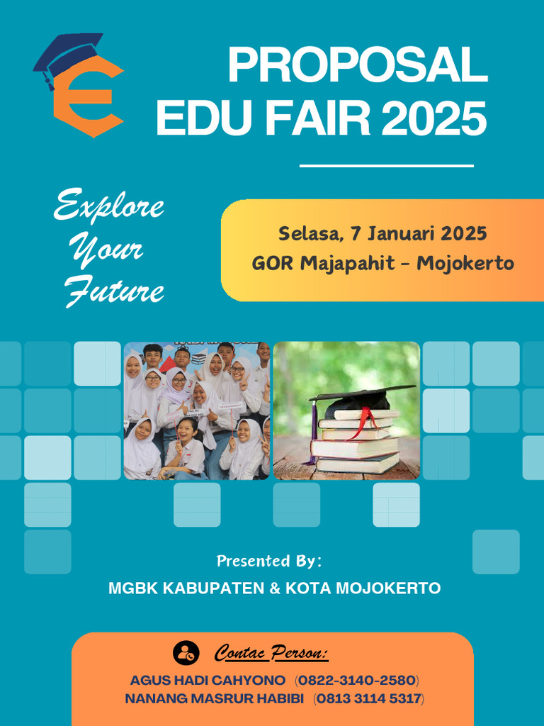 Proposal Edufair 2025 Mojokerto Raya | PDF