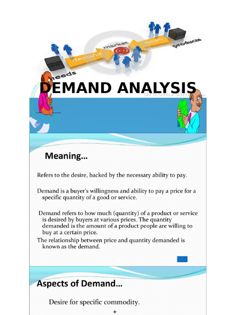 Analysis of Demand | PDF