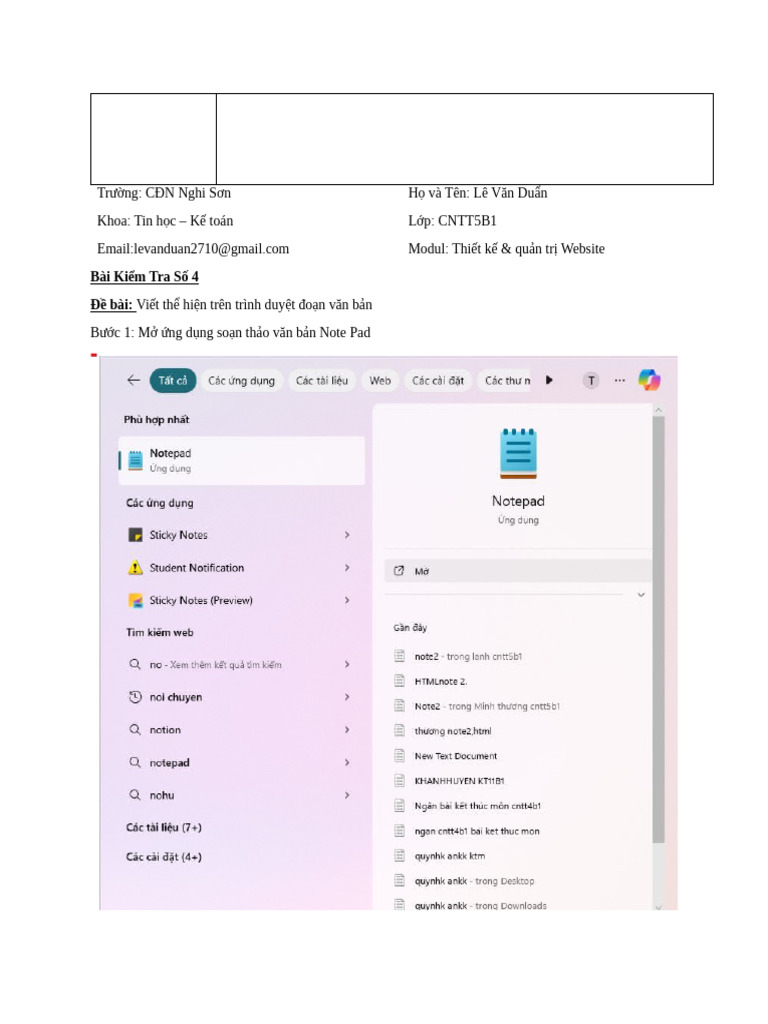 BÀI KIỂM TRA SỐ 4 (AutoRecovered) | PDF