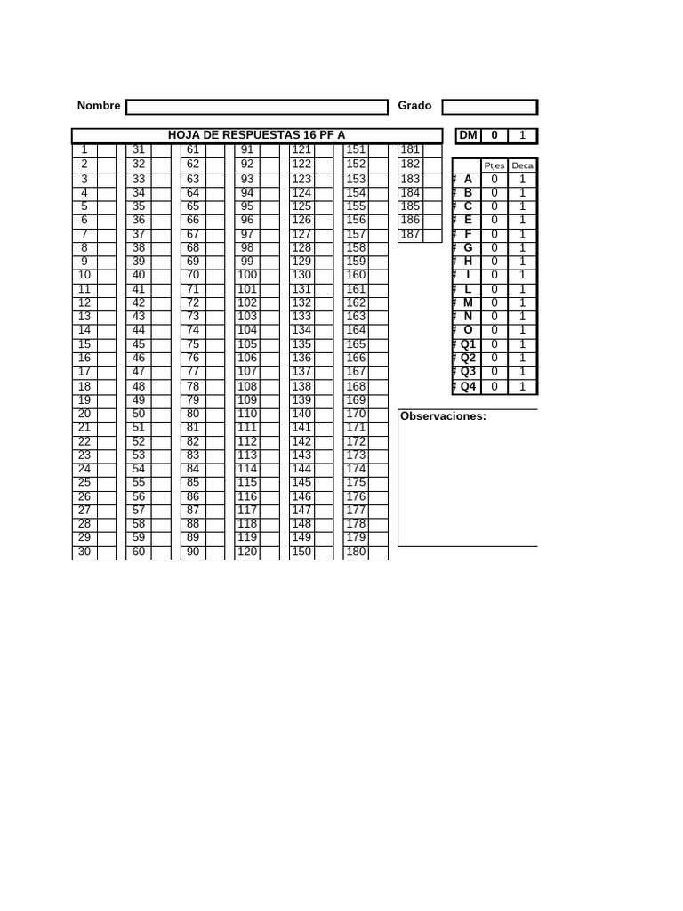 16 PF 187 Preg 1 Exc | PDF