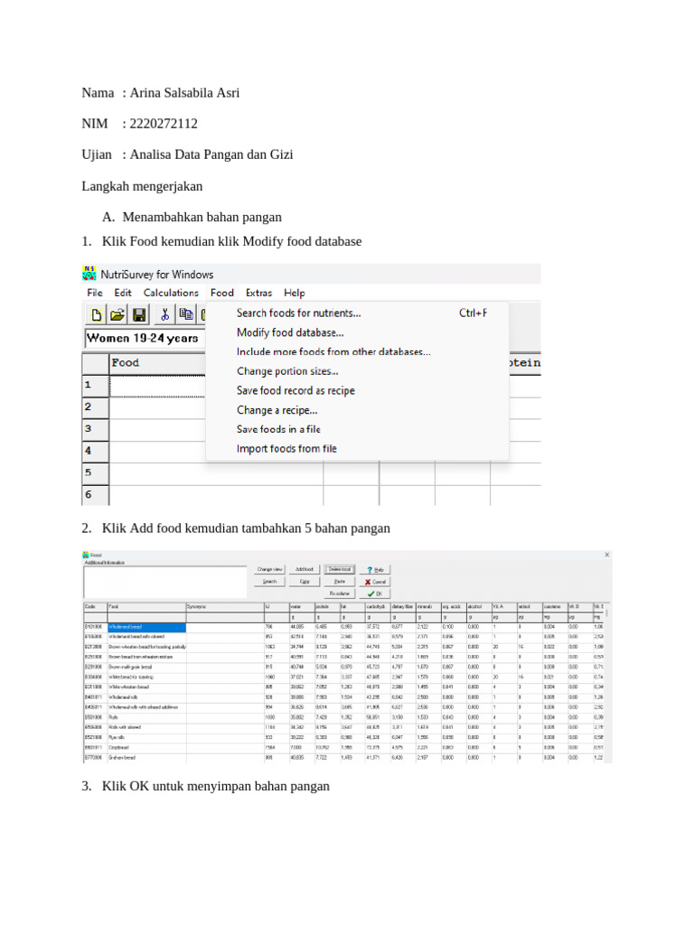 Langkah Yang Dikerjakan | PDF
