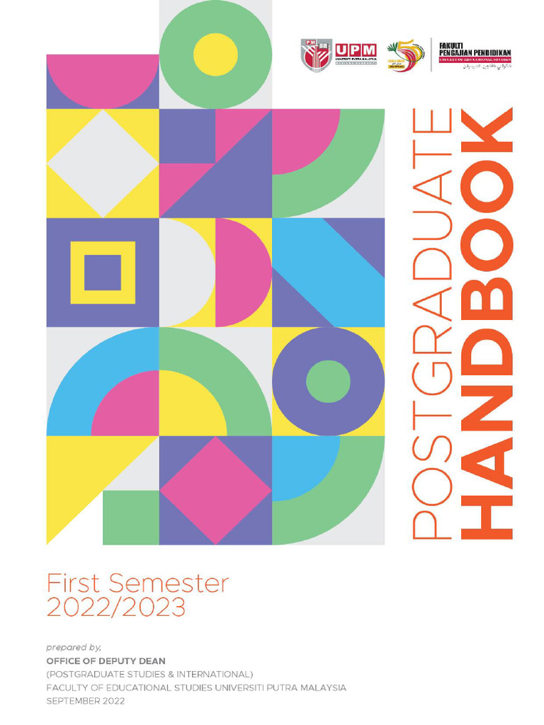 20241016103028PHD & Master Handbook (1 2022-2023) | PDF | Doctor Of Philosophy | Academic Degree