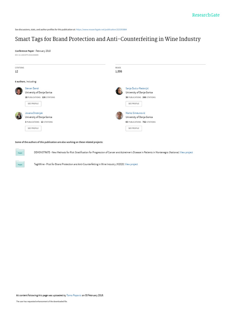 it2018_Sandi_preview | PDF | Counterfeit | Authentication