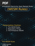 WESM Fundamentals & Operations Guide | PDF | Market (Economics ...