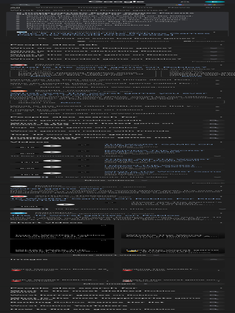 Parents' Guide to Inappropriate Roblox Games | PDF