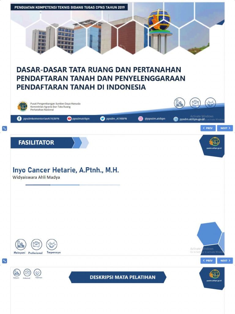 02 - PHPT - Pendaftaran Tanah Ruang Dan PPAT | PDF