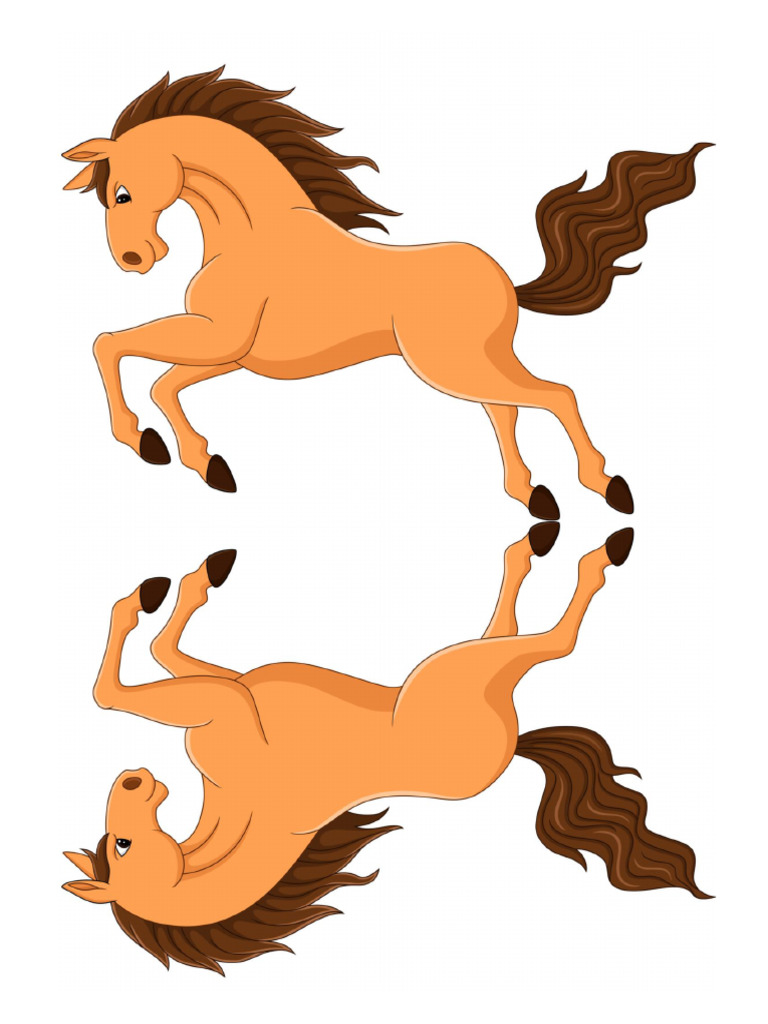 Plantilla De Caballo Pdf