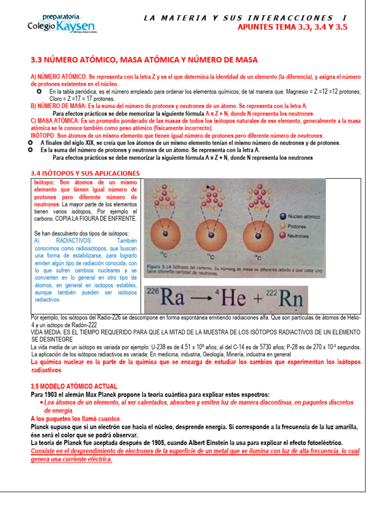 Interacciones Atómicas y Modelos Cuánticos | PDF | Electrón | Átomos
