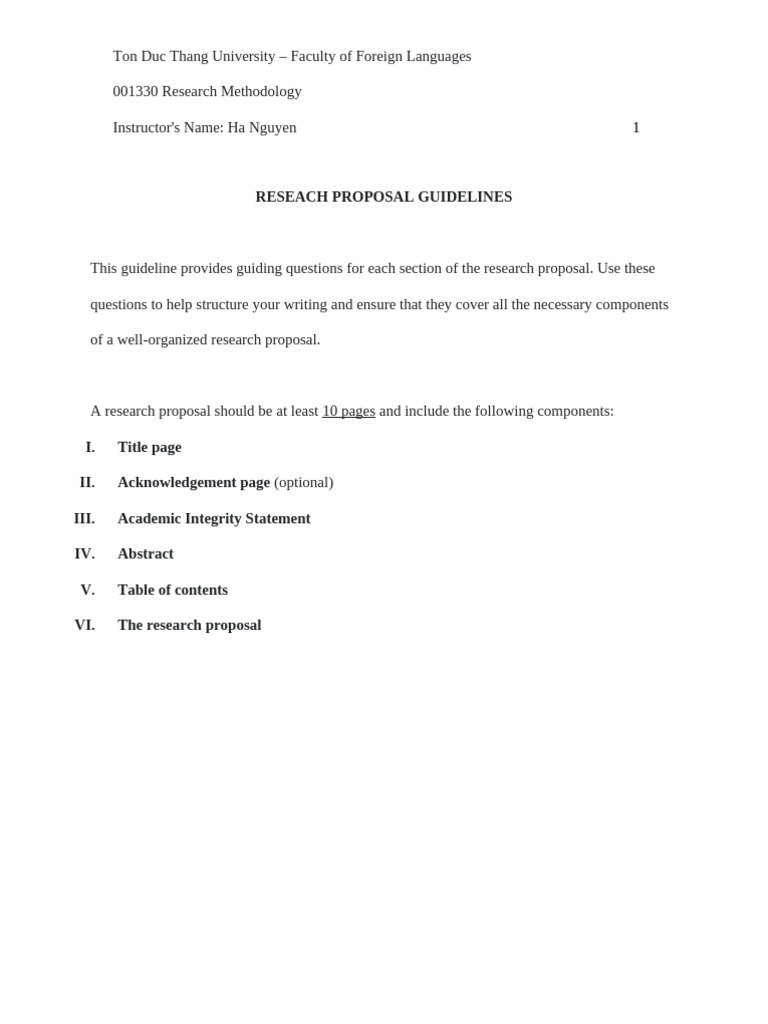 Research Proposal Guidelines | PDF | Theory | Hypothesis