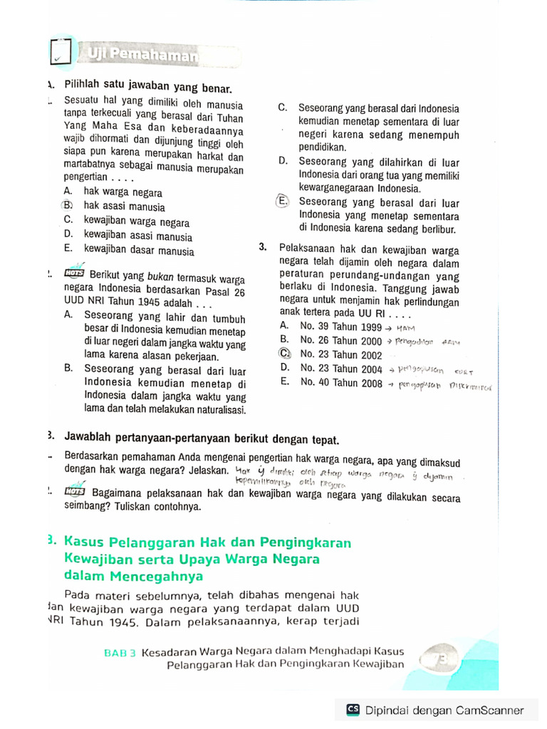 Soal Bab 3 | PDF