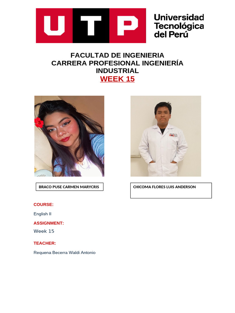 Braco - Puse English Week15 | PDF