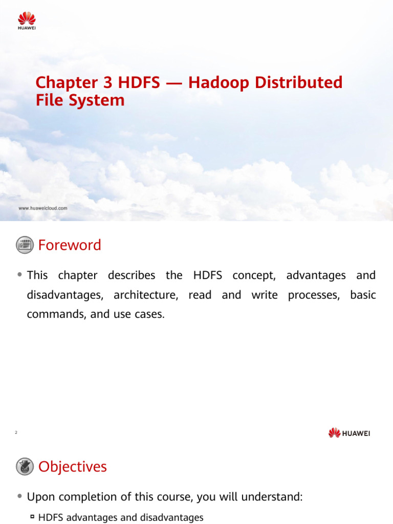 huawei | PDF | Apache Hadoop | Computer File