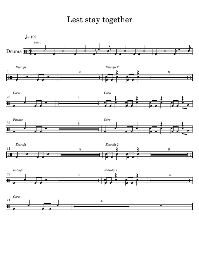 Lest Stay Together (1) | PDF