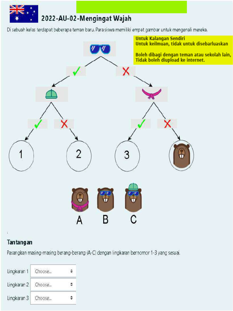Soal Bebras INA 2022 | PDF