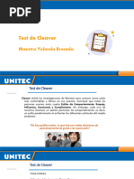 Test Cleaver: Evaluación Personal | PDF