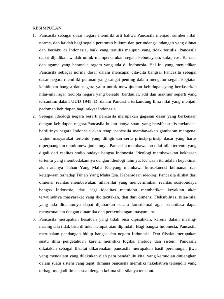 KESIMPULAN | PDF