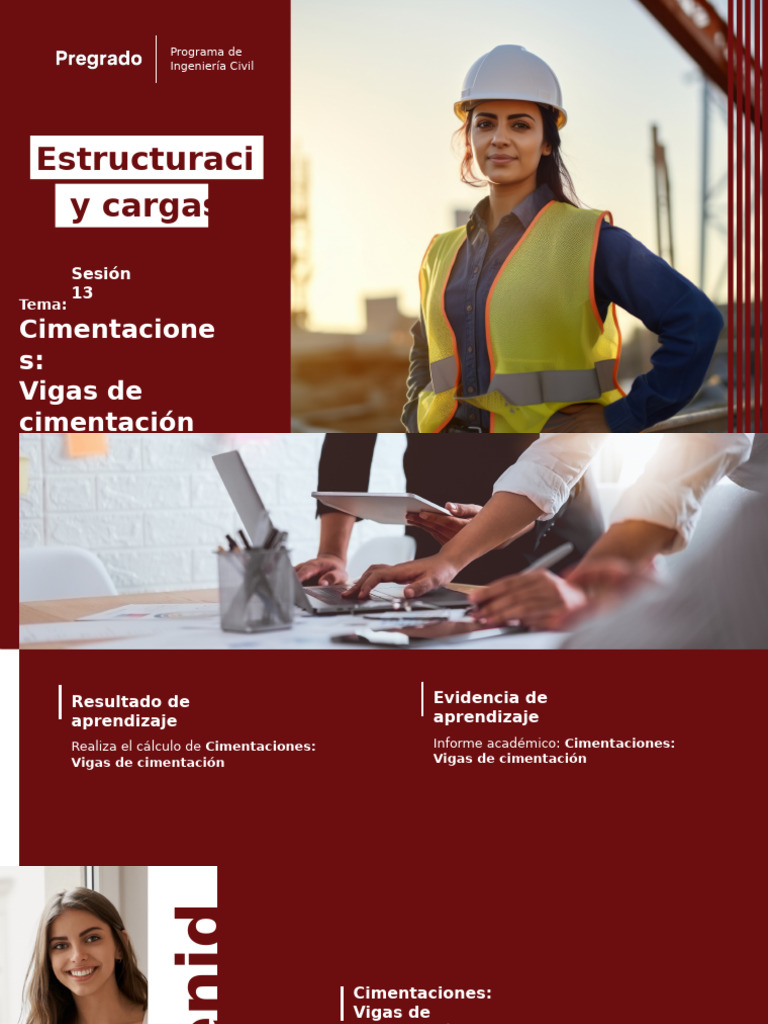 SESION 13 Vigas de Cimentacion | PDF