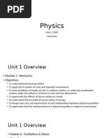CAPE Physics Curriculum Guide | PDF | Physics | Electricity