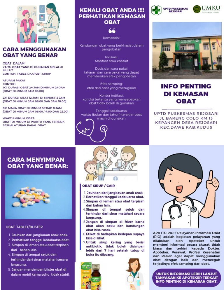 Leaflet Info Di Kemasan Obat | PDF
