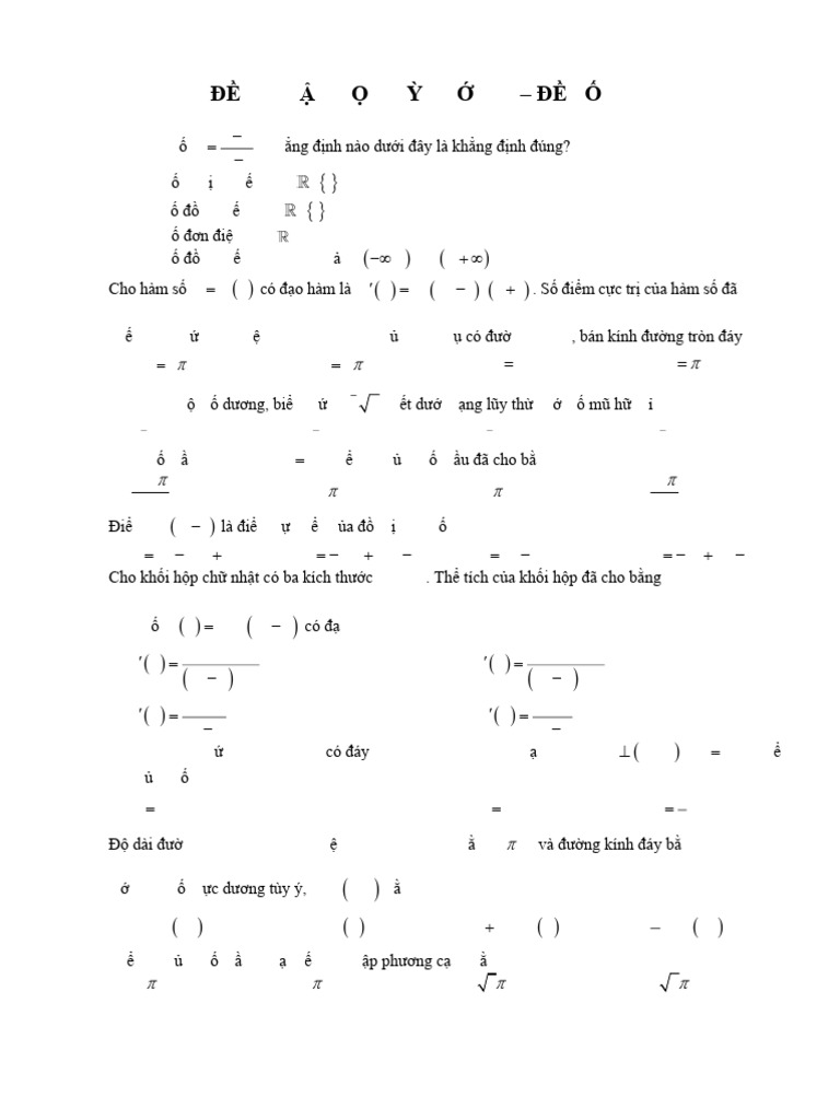 Đề 14-Tổng Ôn Tập HK1 | PDF