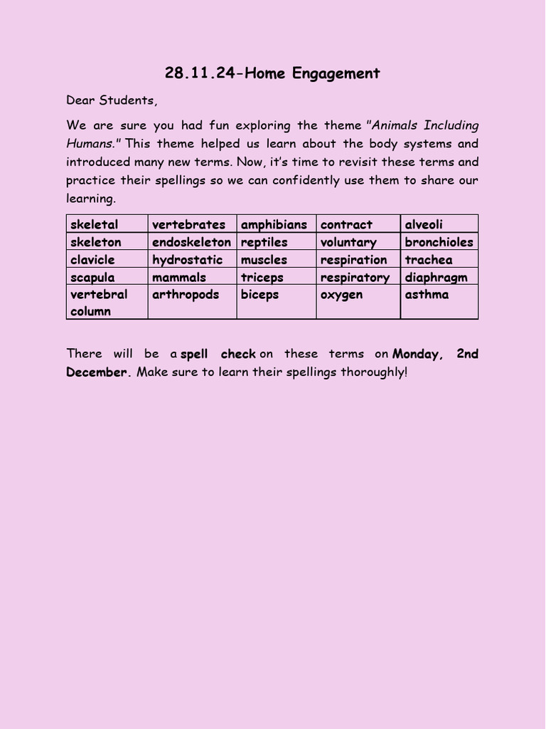 28.11.24 H.E Theme Vocabulary | PDF