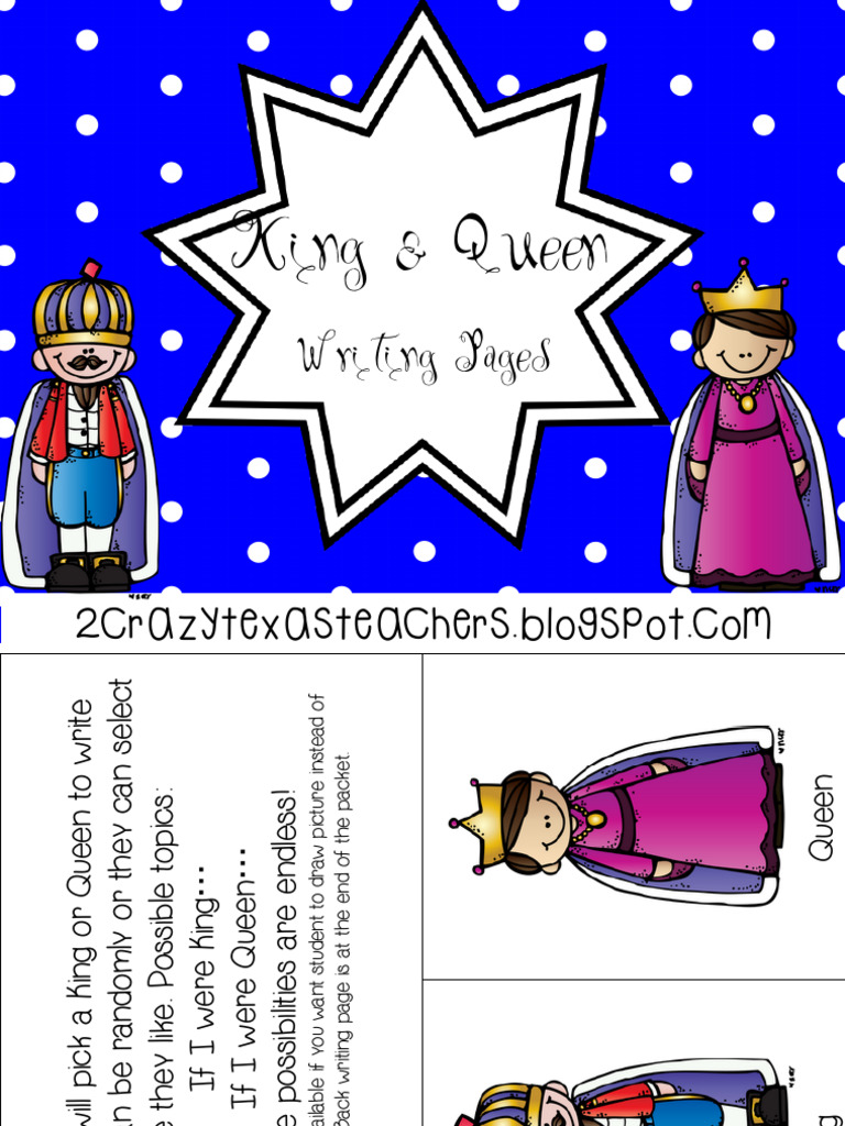 KingQueenWritingPacket 1 | PDF
