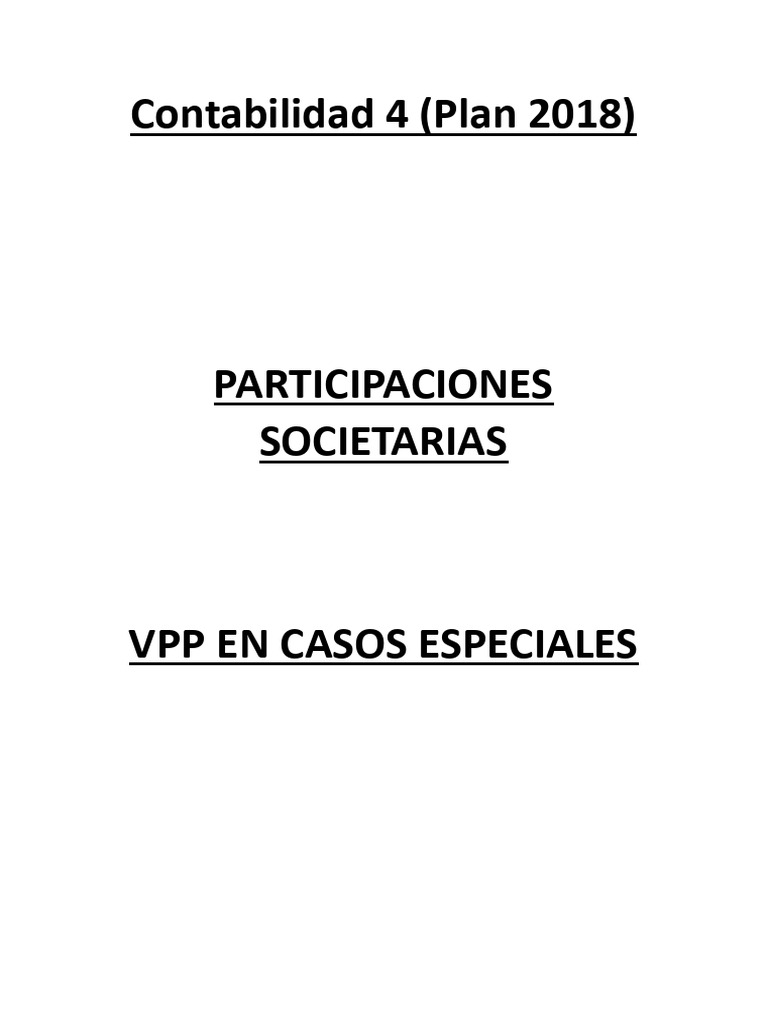 Práctica VPP casos especiales(2) (1) | PDF | Compartir (Finanzas) | Valor neto