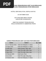 Panduan Pengguna Sistem Pengurusan Aset Alih (Spa) | PDF
