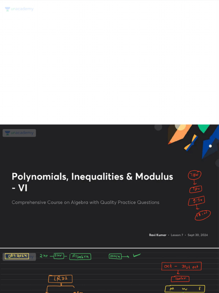 Polynomials Inequalities Modulus VI With Anno | PDF