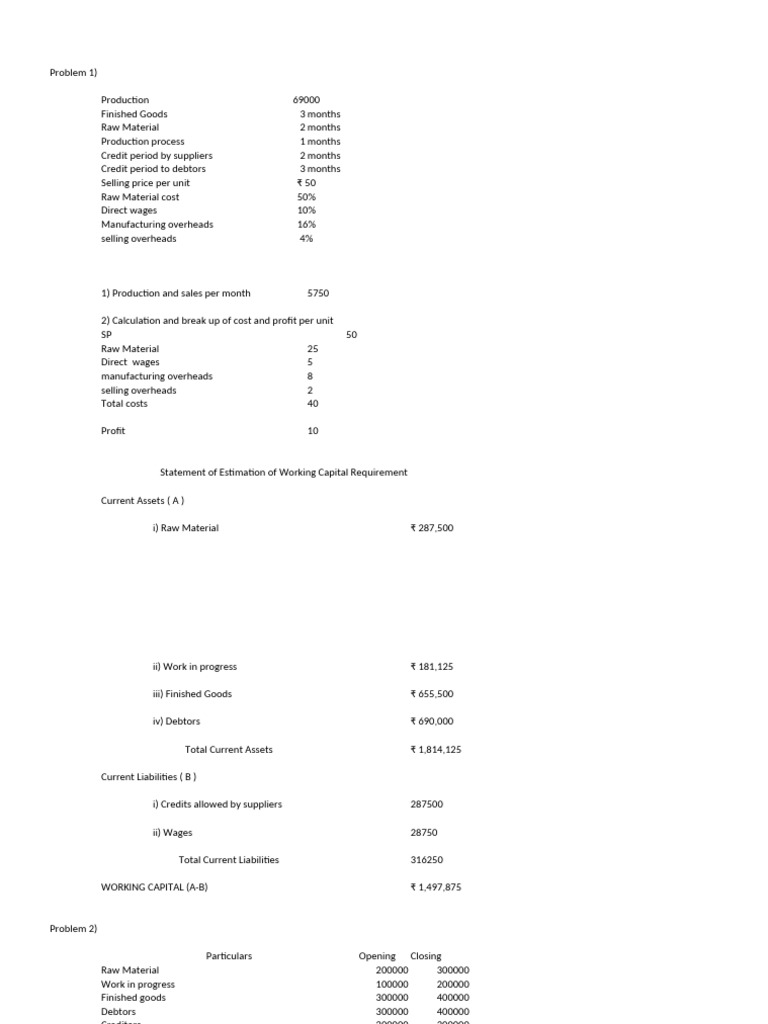 Working Capital | PDF | Working Capital | Credit Working Capital | PDF | Working Capital | Credit