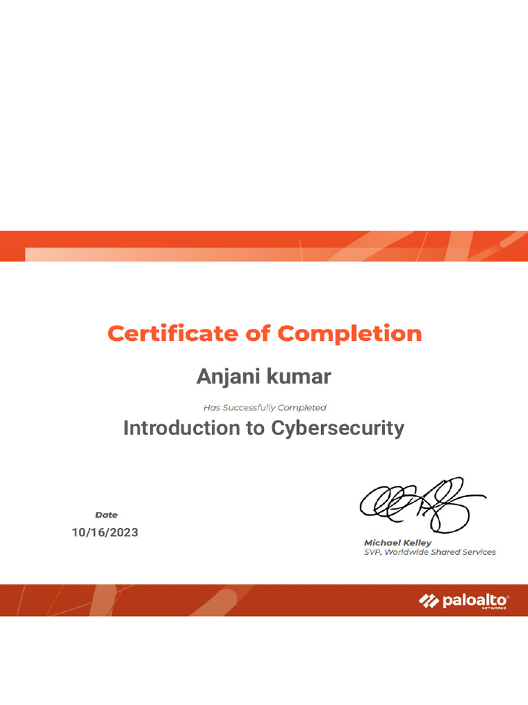 Introduction To Cybersecurity - Beacon | PDF