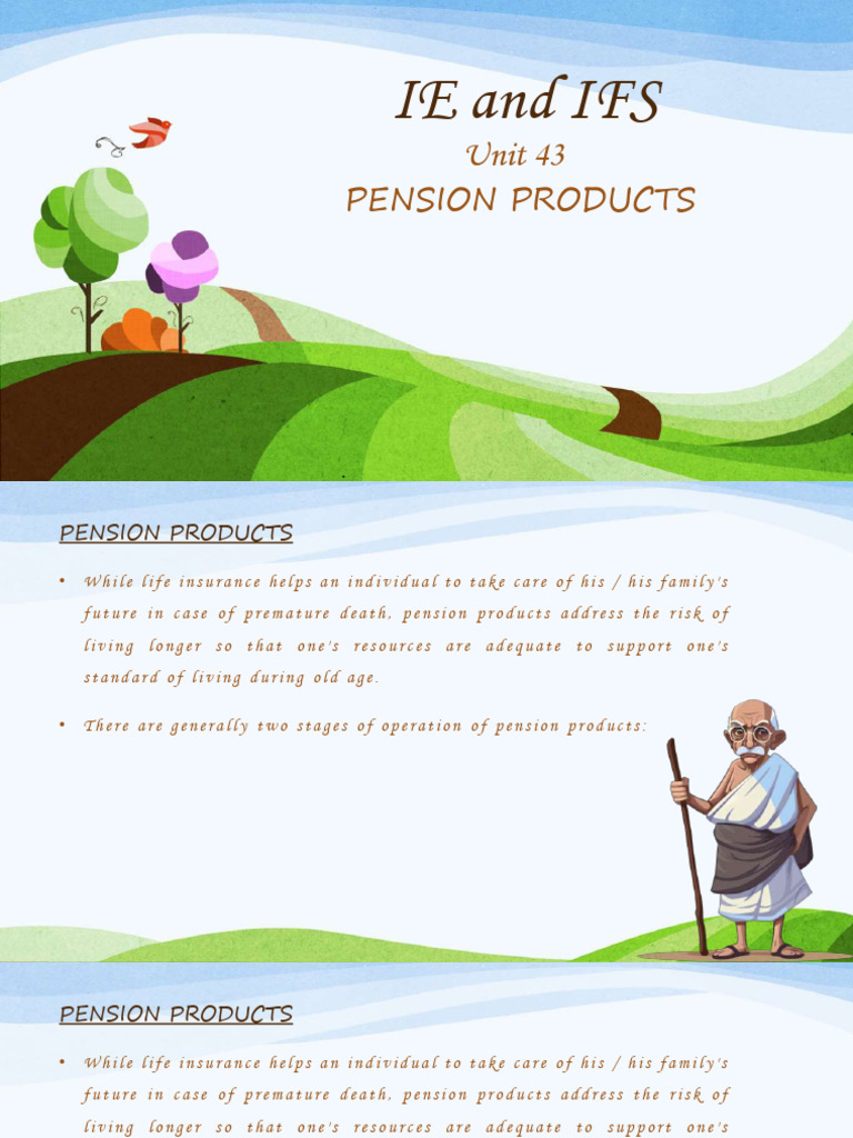 UNIT 43 notes | PDF | Pension | Factor Income Distribution