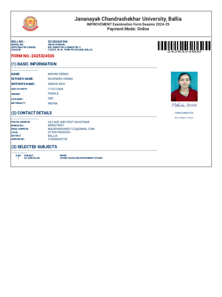 Jncu - in Backfrm ADDPrint MainPrintout1718.Aspx | PDF | Payments