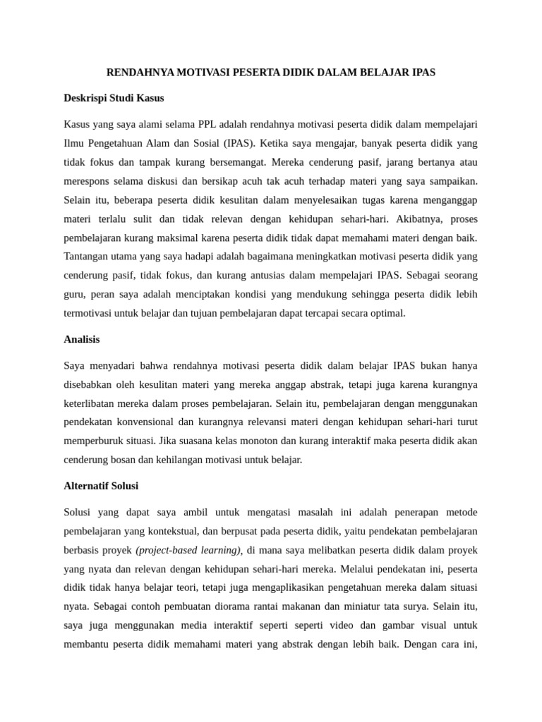 Studi Kasus Nurul Septiana-2 | PDF