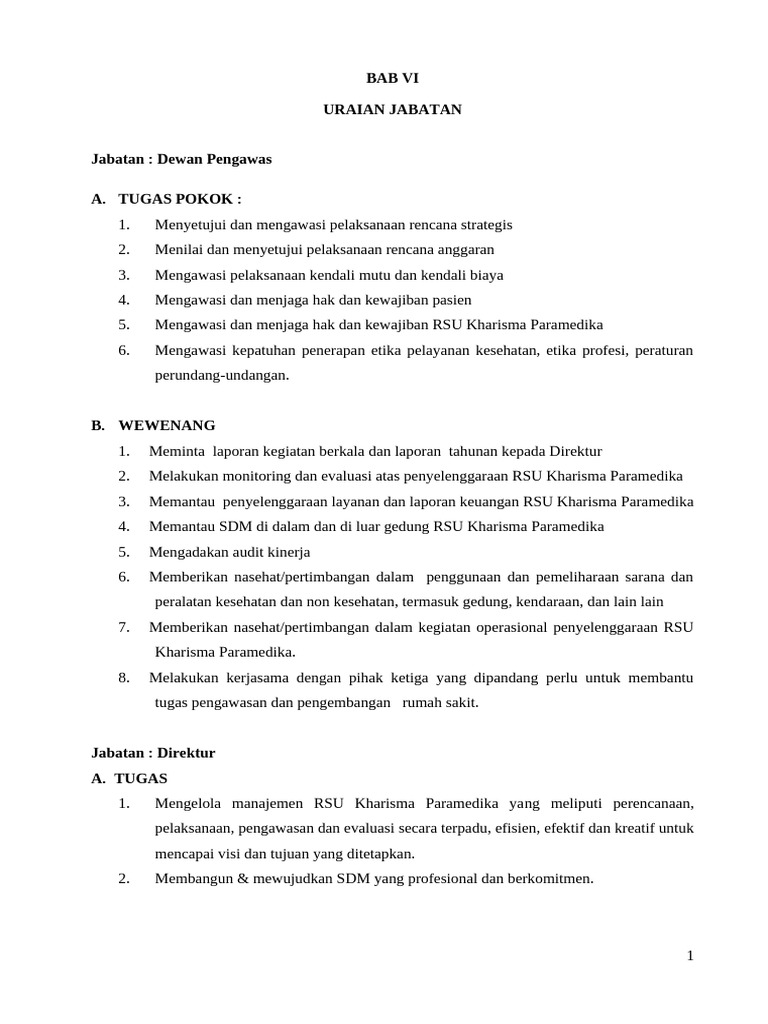 Pengorganisasian Rs | PDF