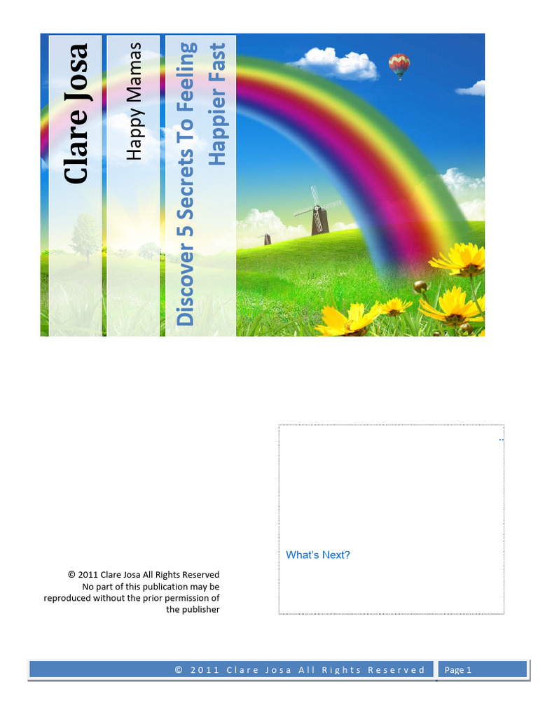 5 Secrets To Feeling Happier Fast | PDF | Breathing | Thorax