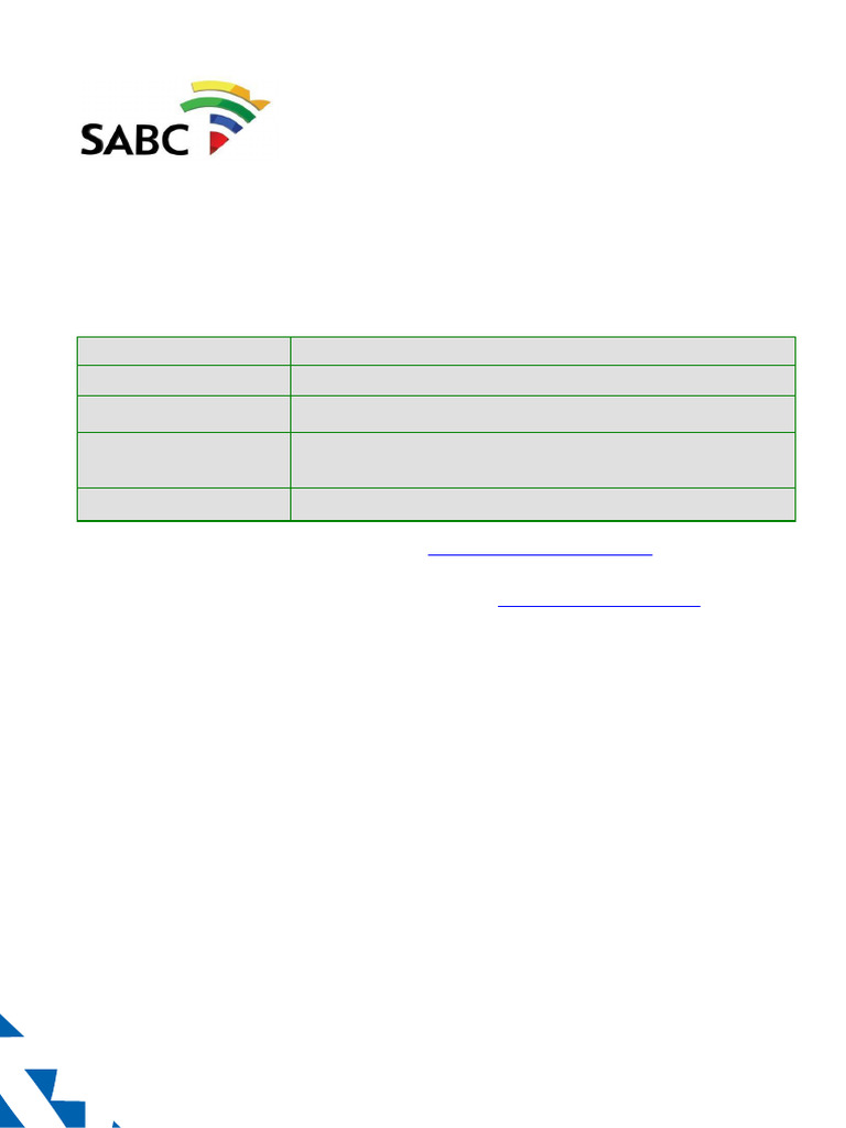 Development of SABC Elections Website and APP - 002 | PDF | Web Development | Mobile App