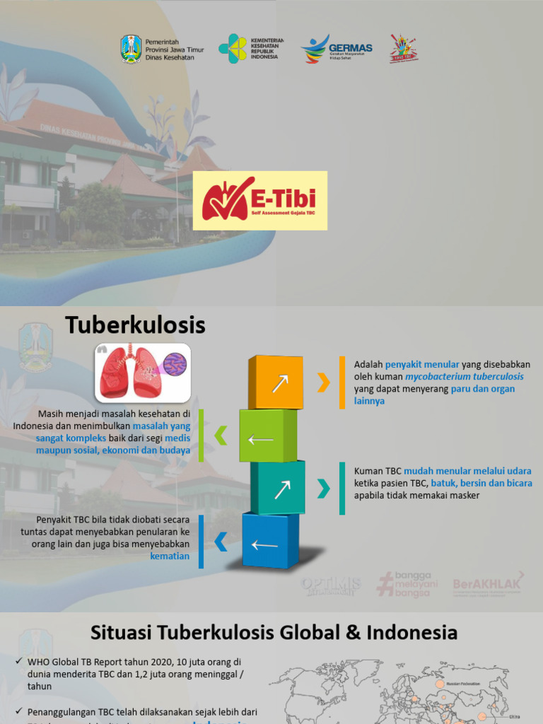 Percepatan Eliminasi TBC dg Skrining Mandiri Gejala TBC dengan E-TIBI for REKAT | PDF