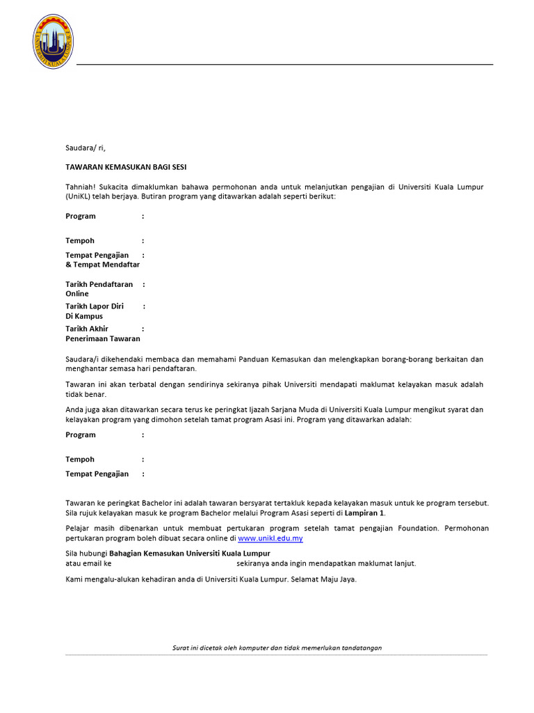 Offer Letter 3 | PDF